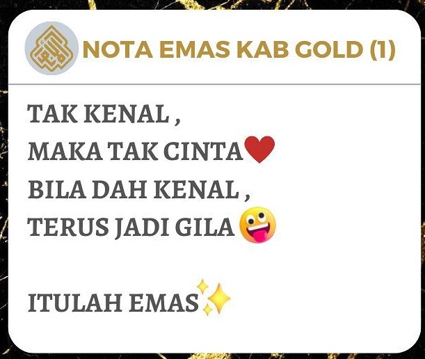 Nota Emas KAB – TeratakEmas.Com